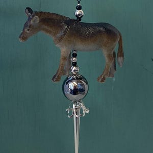 Upcycled Toy Mule Ornament - Etsy