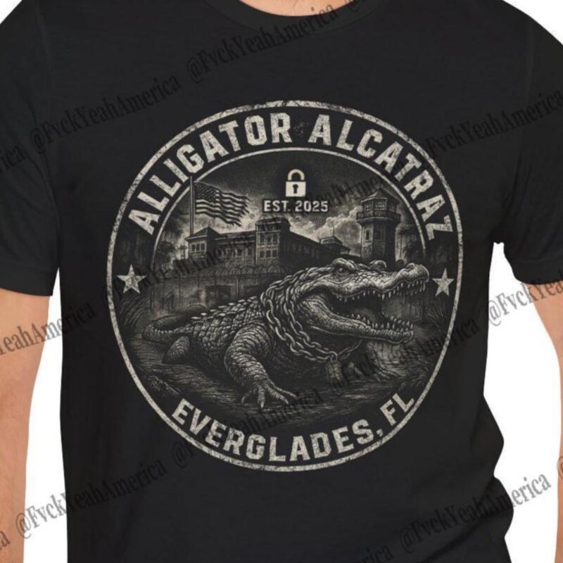 Alligator Alcatraz Merch - Etsy