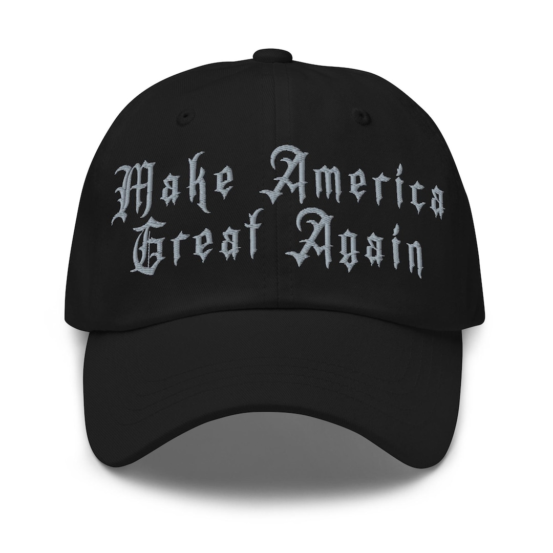 Make America Great Again Black Hat - Limited Edition MAGA Dad Hat - as ...