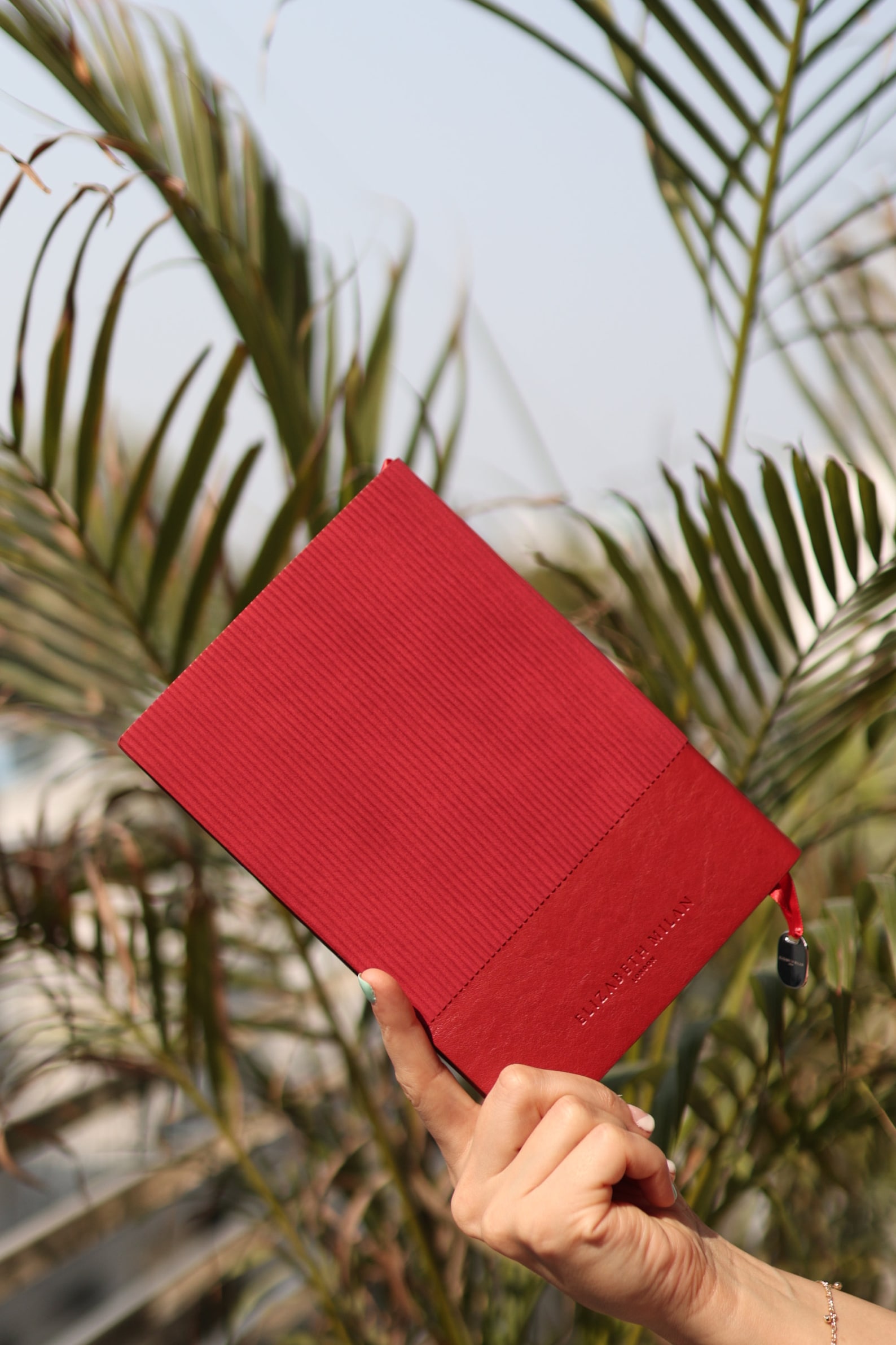 Personalised Notebook, Red Leather Notebook, Lined Paper Notebook, A5 ...