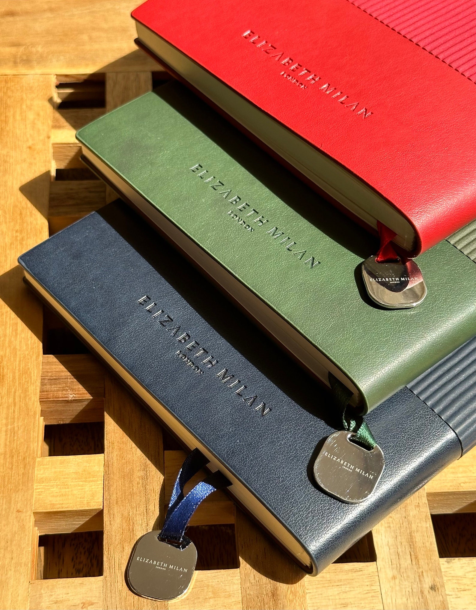 Personalised Notebook, Red Leather Notebook, Lined Paper Notebook, A5 ...