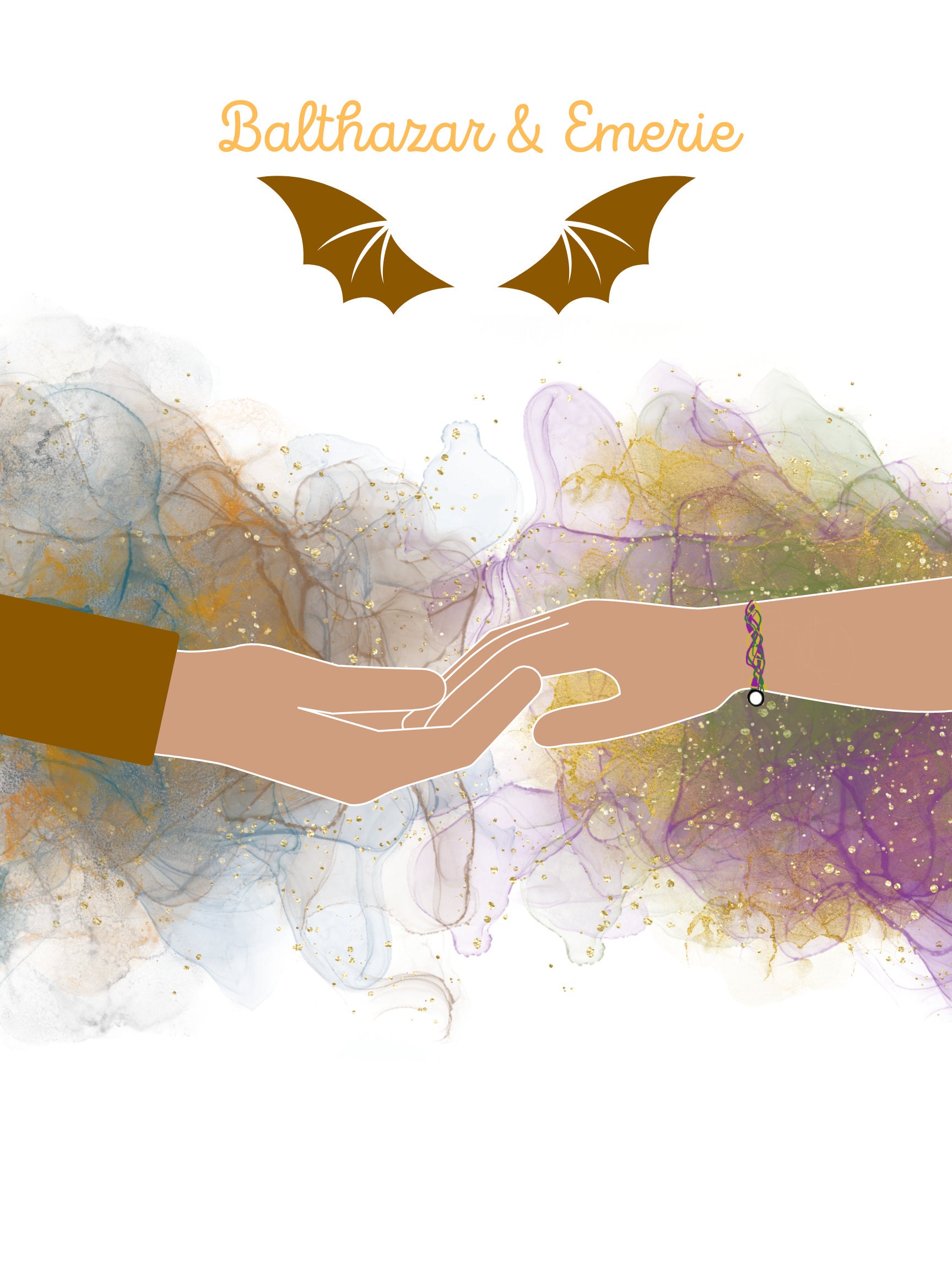 Custom ACOTAR Mate Hands Tumbler (choose One) - Etsy