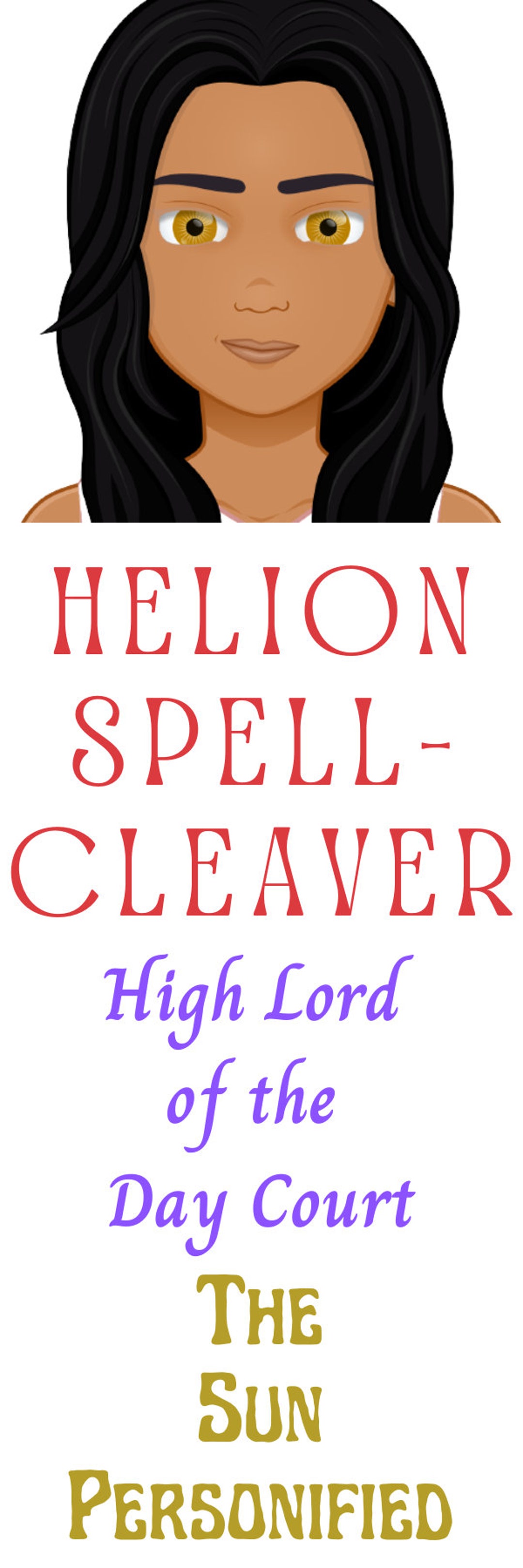 Helion Spellcleaver ACOTAR Metal Bookmark - Etsy