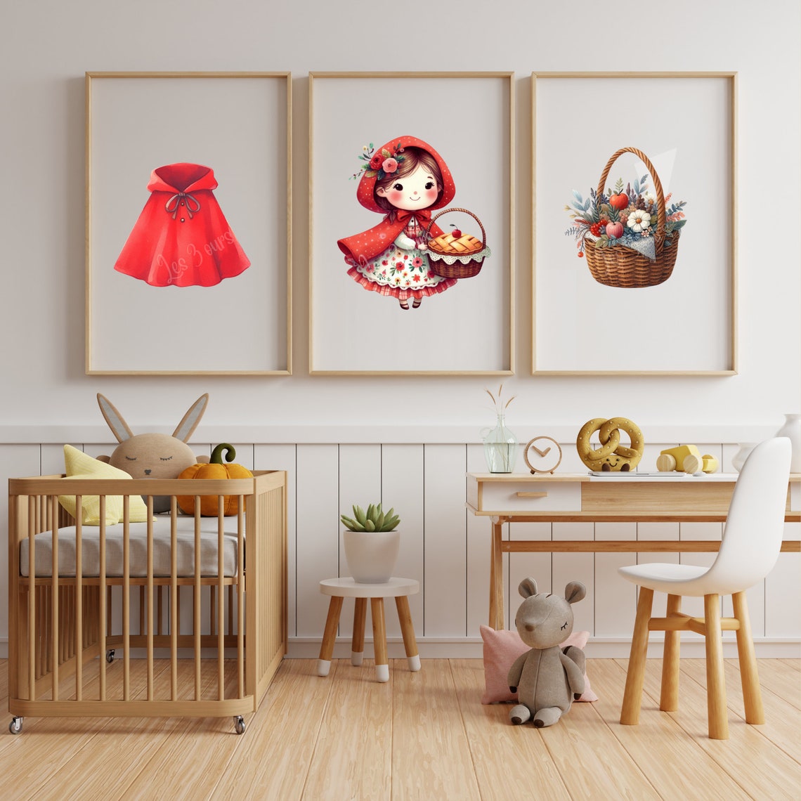 51 Little Red Riding Hood Clipart, Fairy Tale Art, Little Red Riding ...