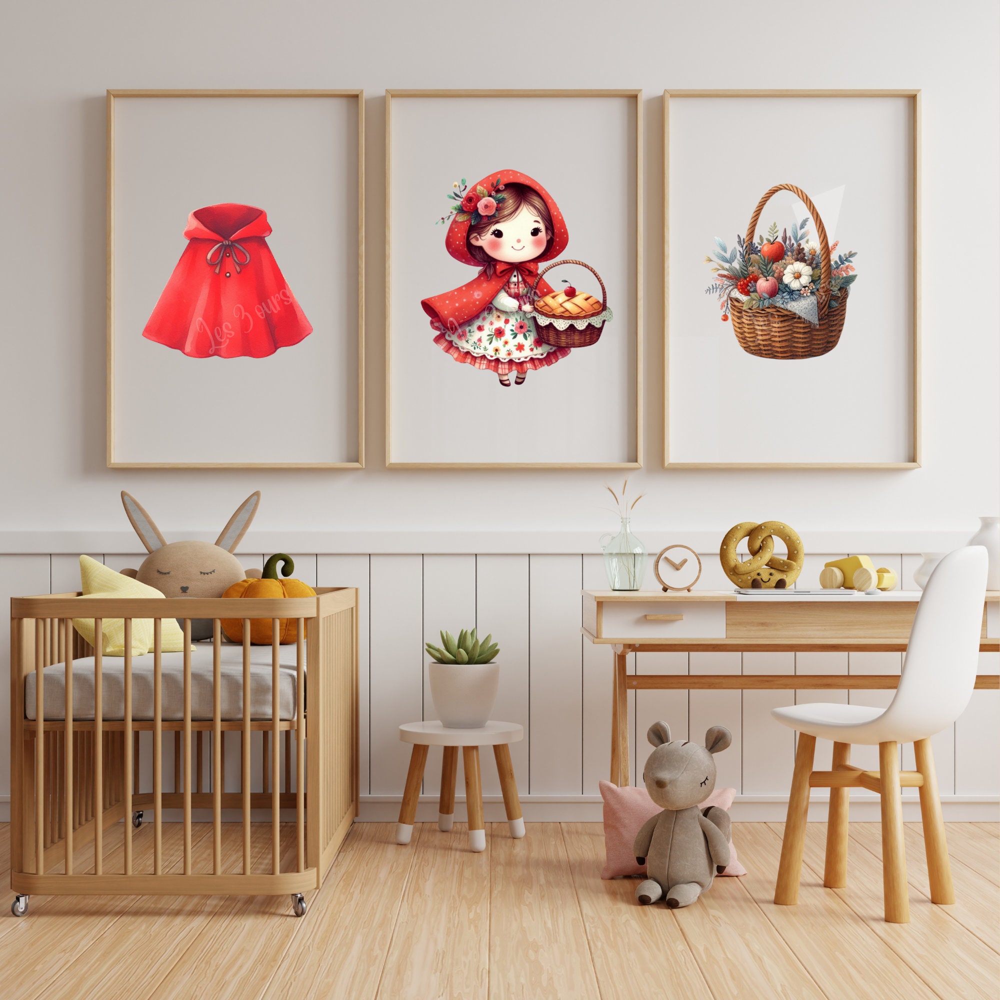 51 Little Red Riding Hood Clipart, Fairy Tale Art, Little Red Riding ...