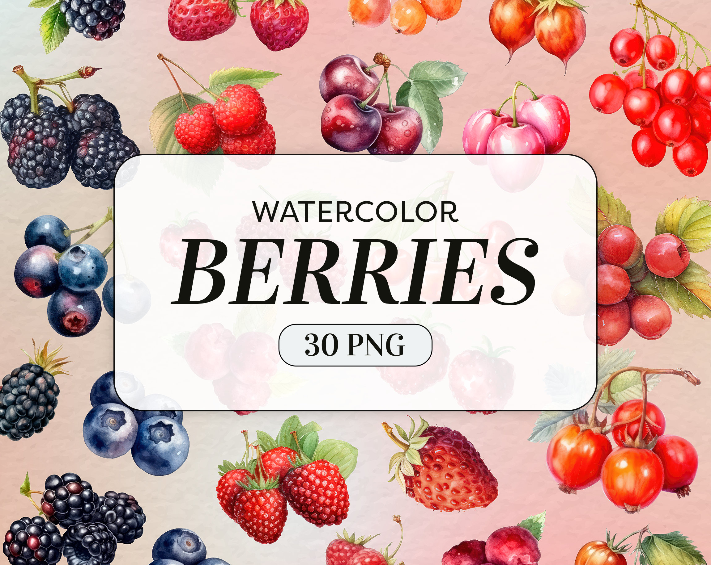 Berries Clip Art Free