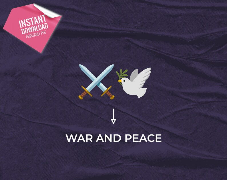 Famous Books Emoji Pictionary, Printable Party Games, Fun Family ...