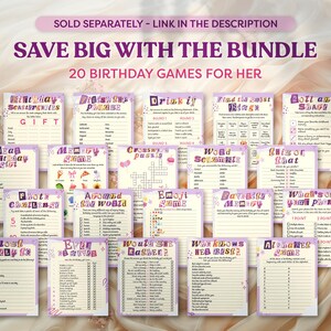 This or That Birthday Game for Her, Printable Editable Party Game ...