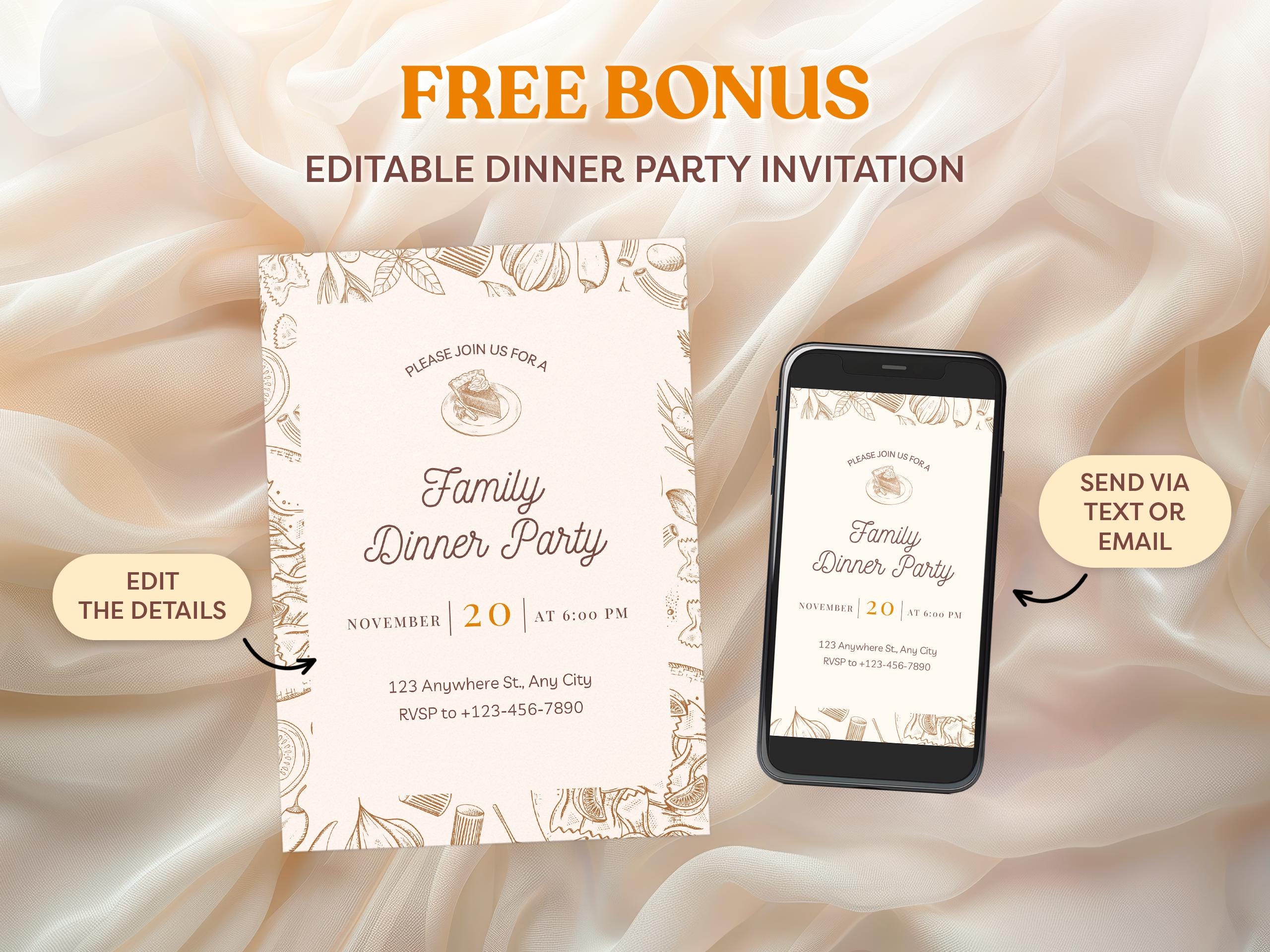 Pictionary Dinner Party Game, Printable & Editable Game, Icebreaker ...