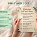 Roll and Share Christmas Game, Printable & Editable Game, Fun Family ...