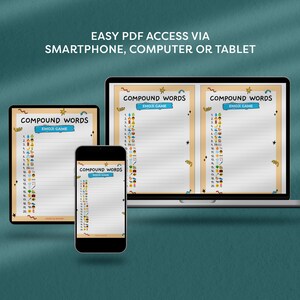 Compound Words Emoji Pictionary, Printable Party Games, Fun Family ...