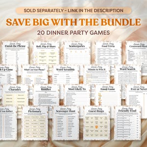 What's on Your Phone Dinner Party Game, Printable Editable Game ...