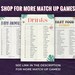 Dog Breeds Match up Trivia Game, Printable Party Games, Party Game for ...
