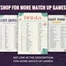 Food Match up Trivia Game, Printable Party Games, Party Game for Kids ...