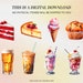 Watercolor Fast Food Clipart - Watercolor Food PNG - Commercial Use ...