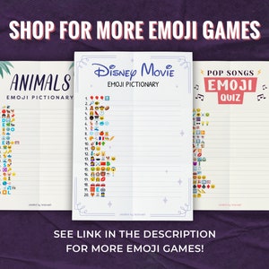 90s Movies Emoji Pictionary, Printable Party Games, Fun Family Activity ...