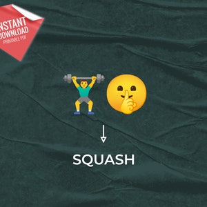 Sports Emoji Pictionary, Printable Party Games, Emoji Quiz Game, Party ...