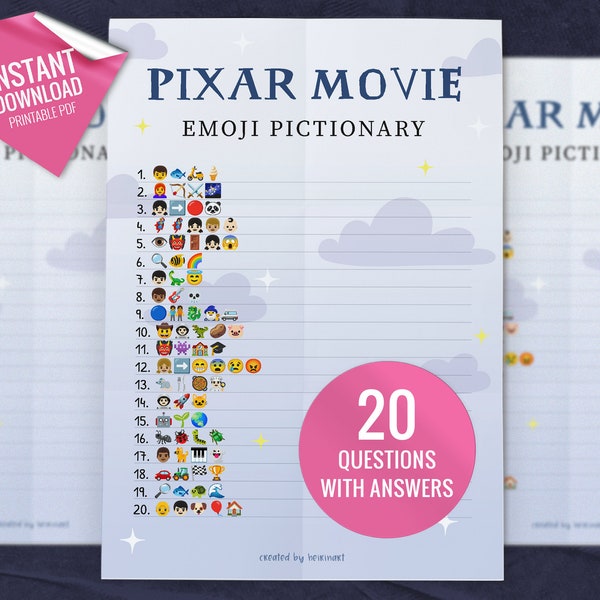 Pixar - Etsy