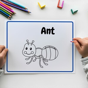 Bundle Coloring Page Mockup, 11 X 8.5" Coloring Pages Bundle, Canva ...