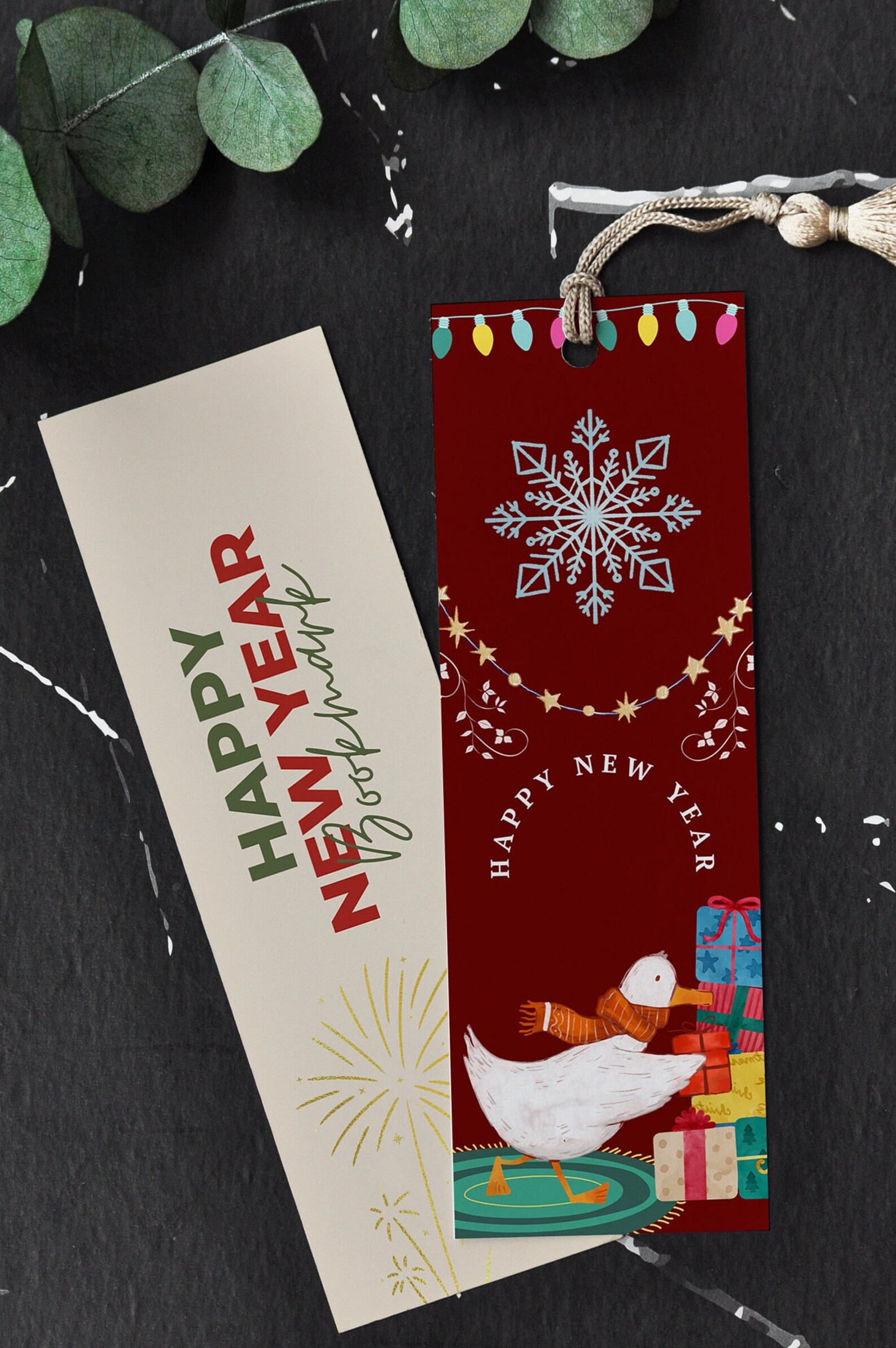 Mockup 2 Bookmark, Bookmark Mockup, 2x6" Photo Booth Mockup, Bookmark ...