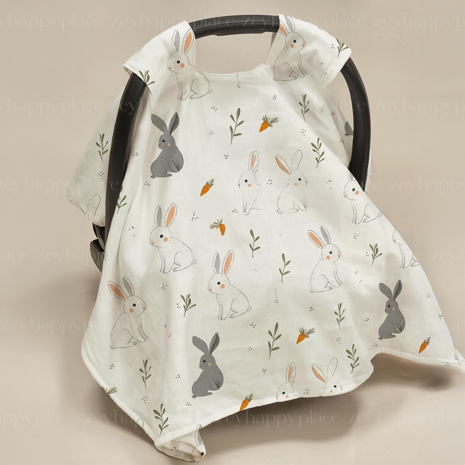 Stroller Cover Mockup Carseat Nursing Cover Wrap Mockup Baby Car Seat ...