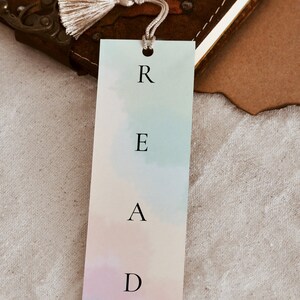 Bookmark Mockup, 2x6" Photo Booth Mockup, Bookmark With Hole for Tassel ...