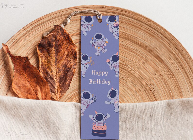 Bookmark Mockup, 2x6" Photo Booth Mockup, Bookmark With Hole for Tassel ...