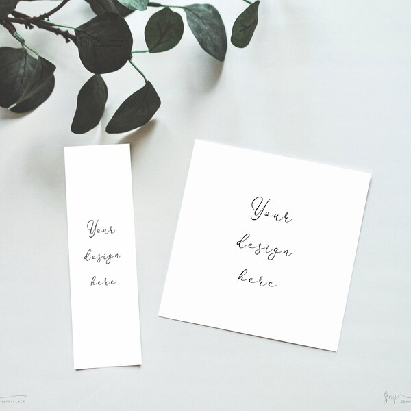 Bookmark Invitation - Etsy