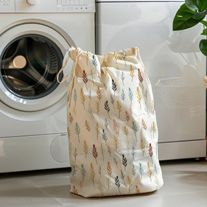 Customizable Laundry Bag Mockup | Your Designs on Laundry Bags ...