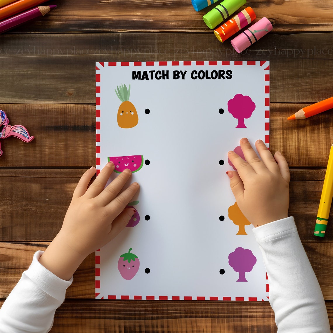 Coloring Page Mockup, Canva 8.5 X 11" Coloring Pages Mockup, Activity ...