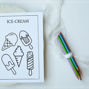 Coloring Page Mockup, 8.5 X 11" Coloring Pages Mockup, Activity Book ...