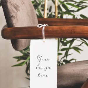 Chair Tag Mockup, Wedding Reserved Chair Tag Mockup, Tag Mockup ...