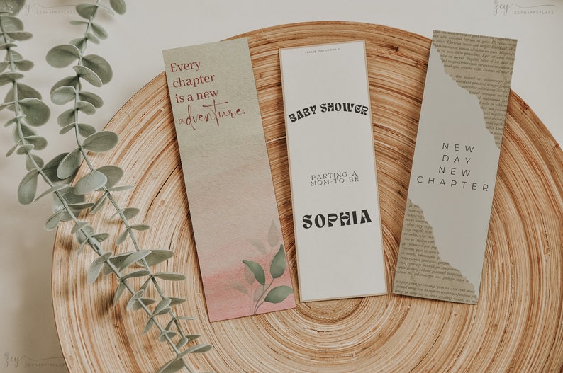 Mockup 3 Bookmarks Bookmark Mockup 2x6 Photo Booth - Etsy