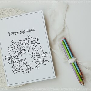 Coloring Page Mockup, 8.5 X 11" Coloring Pages Mockup, Activity Book ...