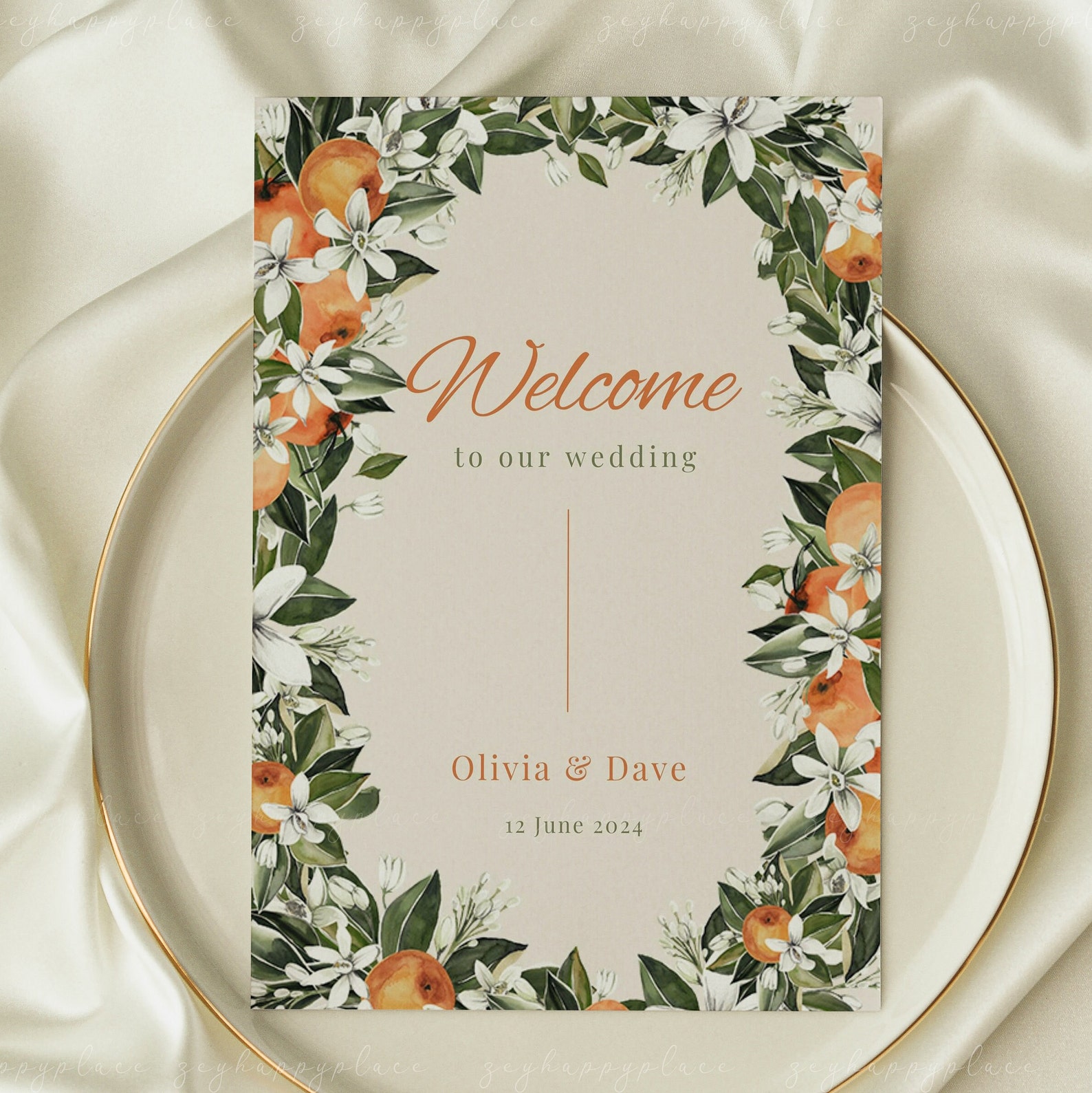 Neutral Card Mockup 5x7, Minimalist Empty White Card, Invitation Mockup ...