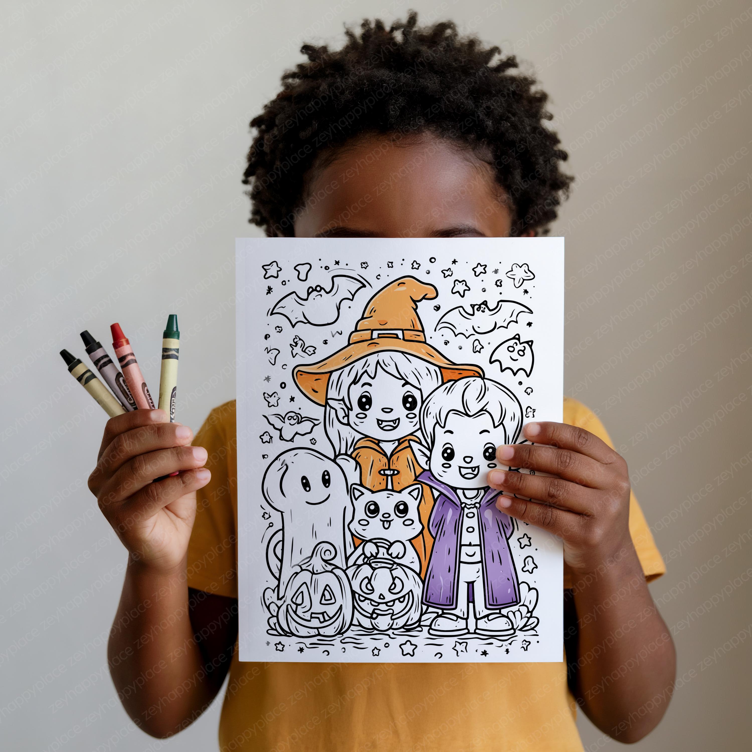 20+ Coloring Page Mockup Bundle Canva Template KDP Mockup Color Page ...