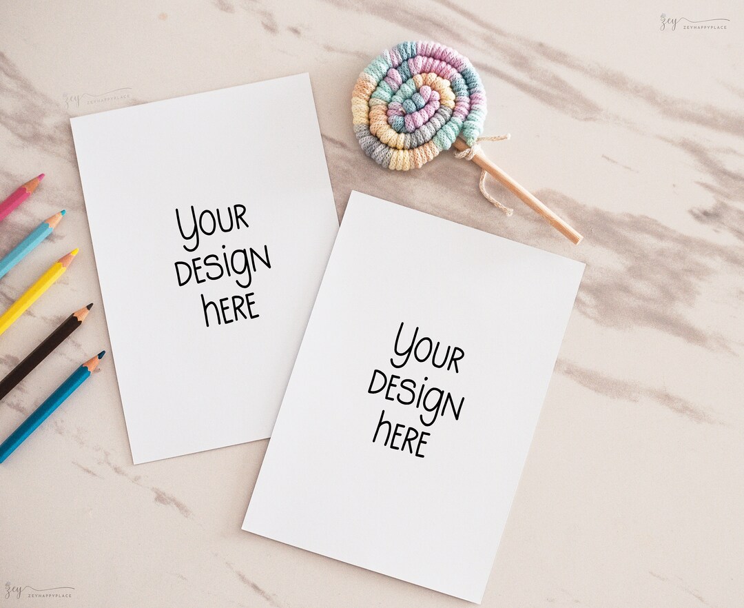 Coloring Page Mockup, 8.5 X 11" Coloring Pages Mockup, Activity Book ...