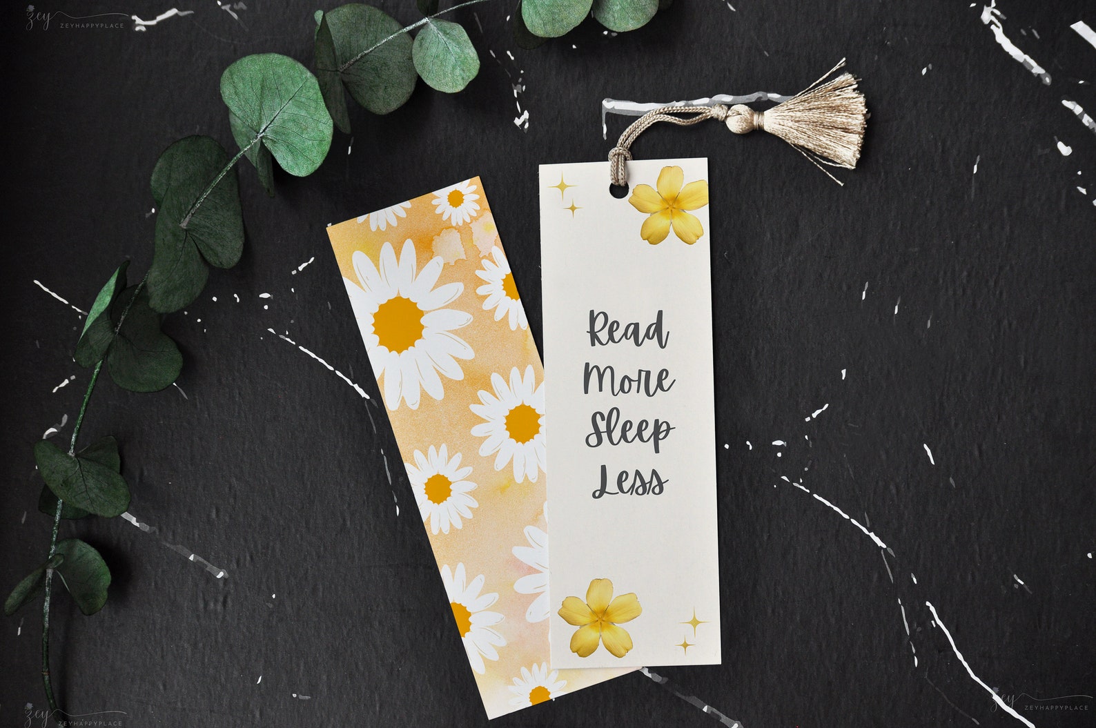 Mockup 2 Bookmark, Bookmark Mockup, 2x6" Photo Booth Mockup, Bookmark ...