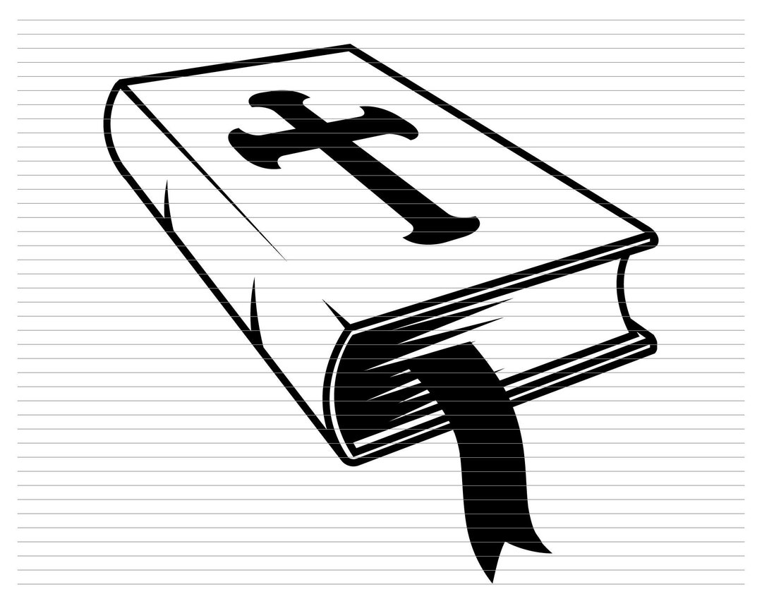 HOLY BIBLE SVG, Bible Svg, Cross Svg, Catholic, Jesus, Religion, Book ...
