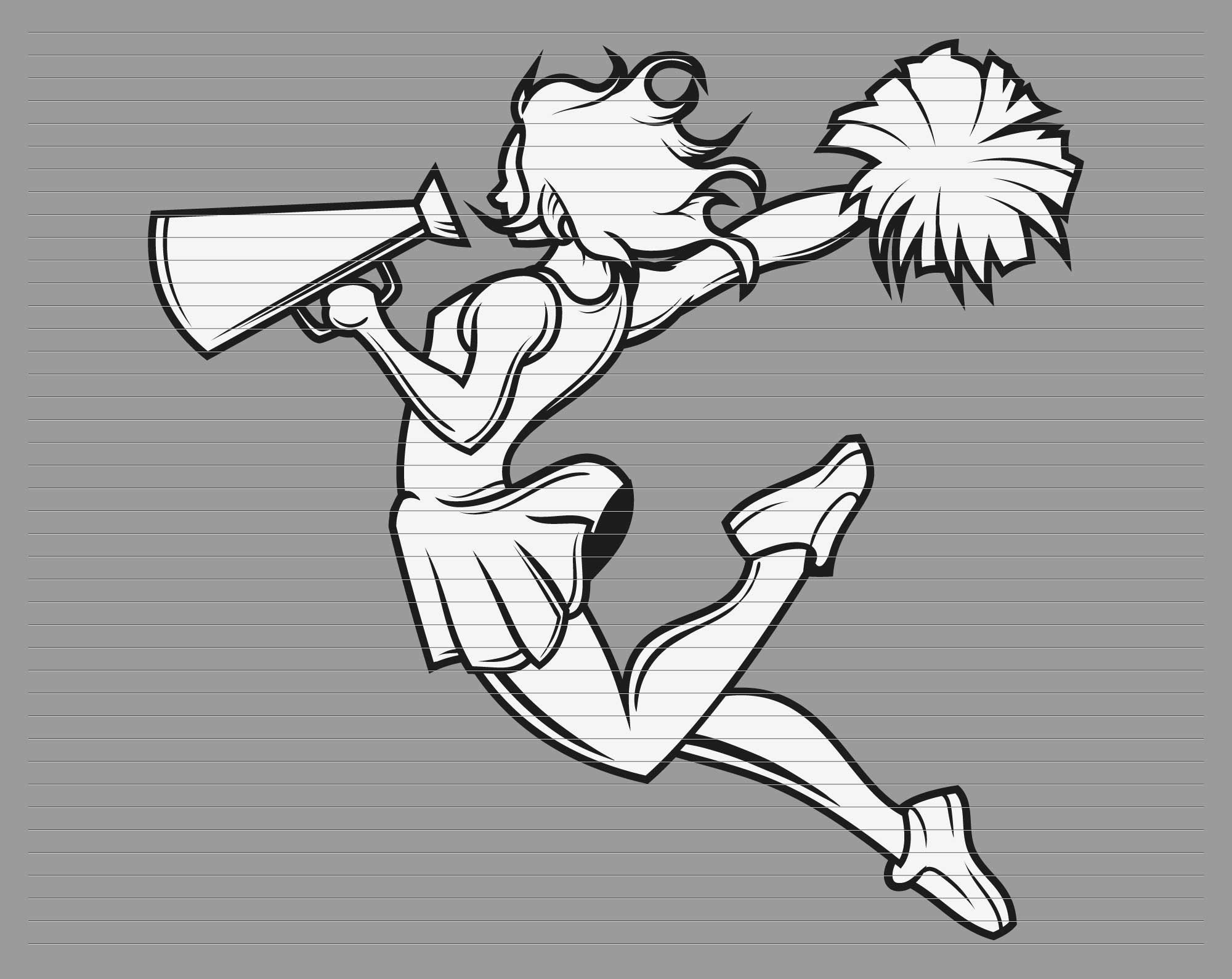 CHEER MEGAPHONE SVG Cheer Svg Cheer Cheerleading Team - Etsy