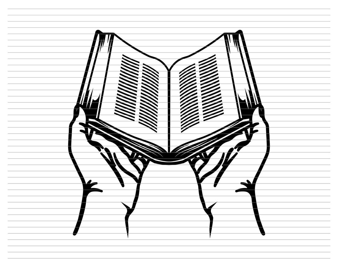 VERSE BOOK SVG, Praying Hands, Christian, Catholic, Jesus, Religion ...