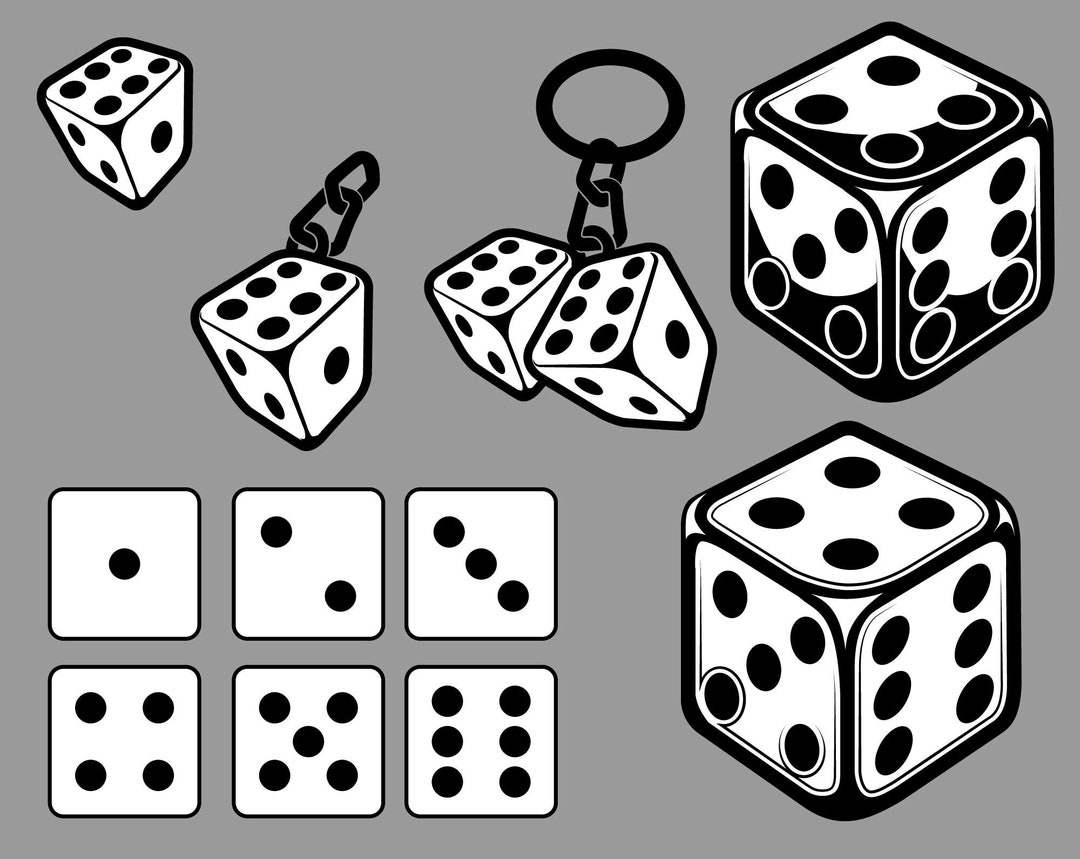 DICE SVG, Poker Svg, Dice Clipart, Dice Player, Car Dice, Roulette ...