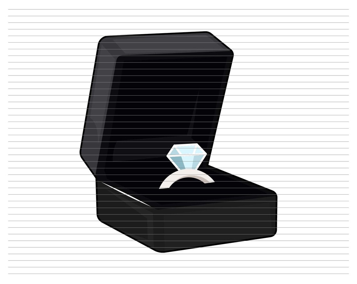 Ring Box Svg Ring Svg Wedding Ring Wedding Ring Box Engage Svg Wedding ...