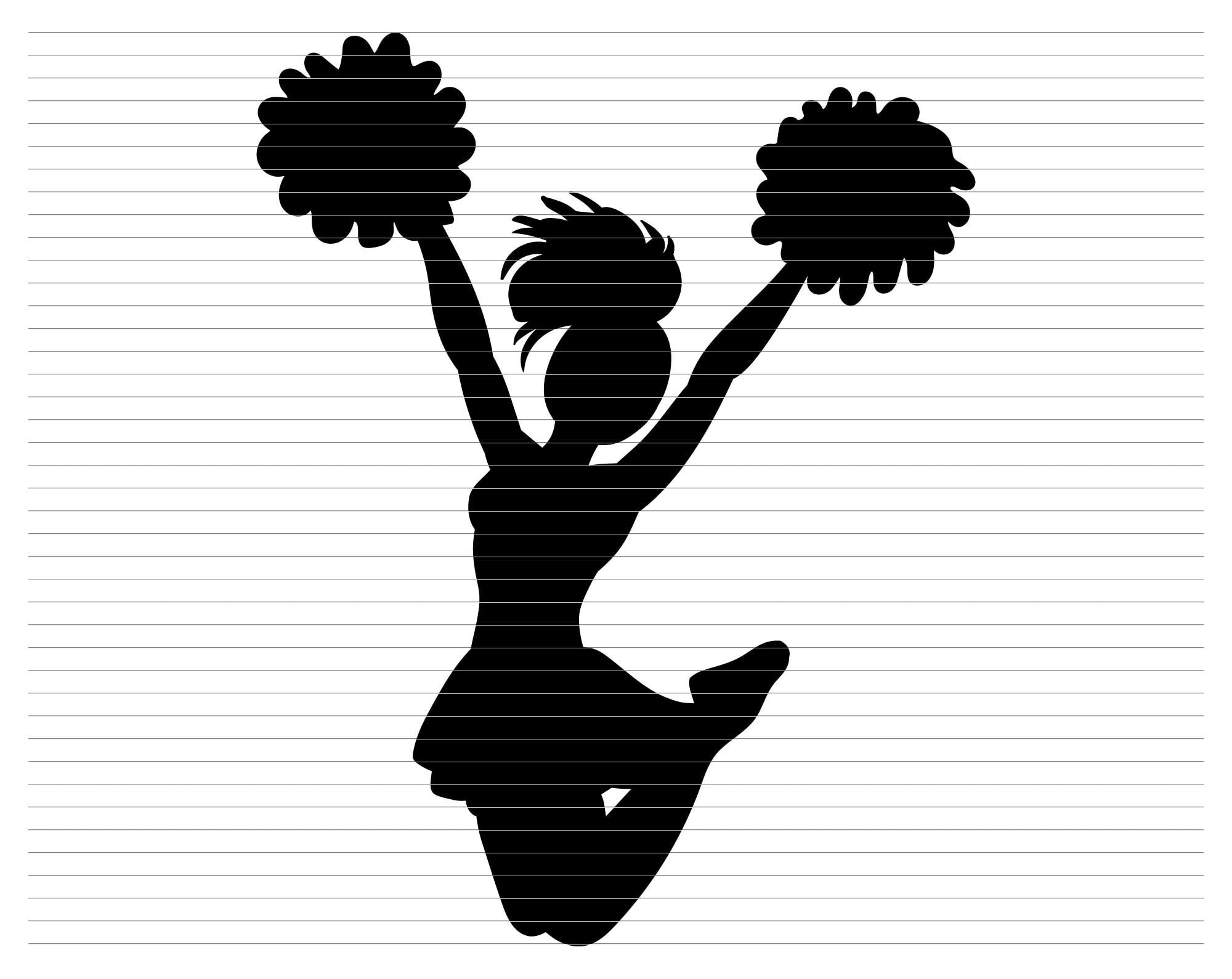 Cheerleading Clipart Silhouette