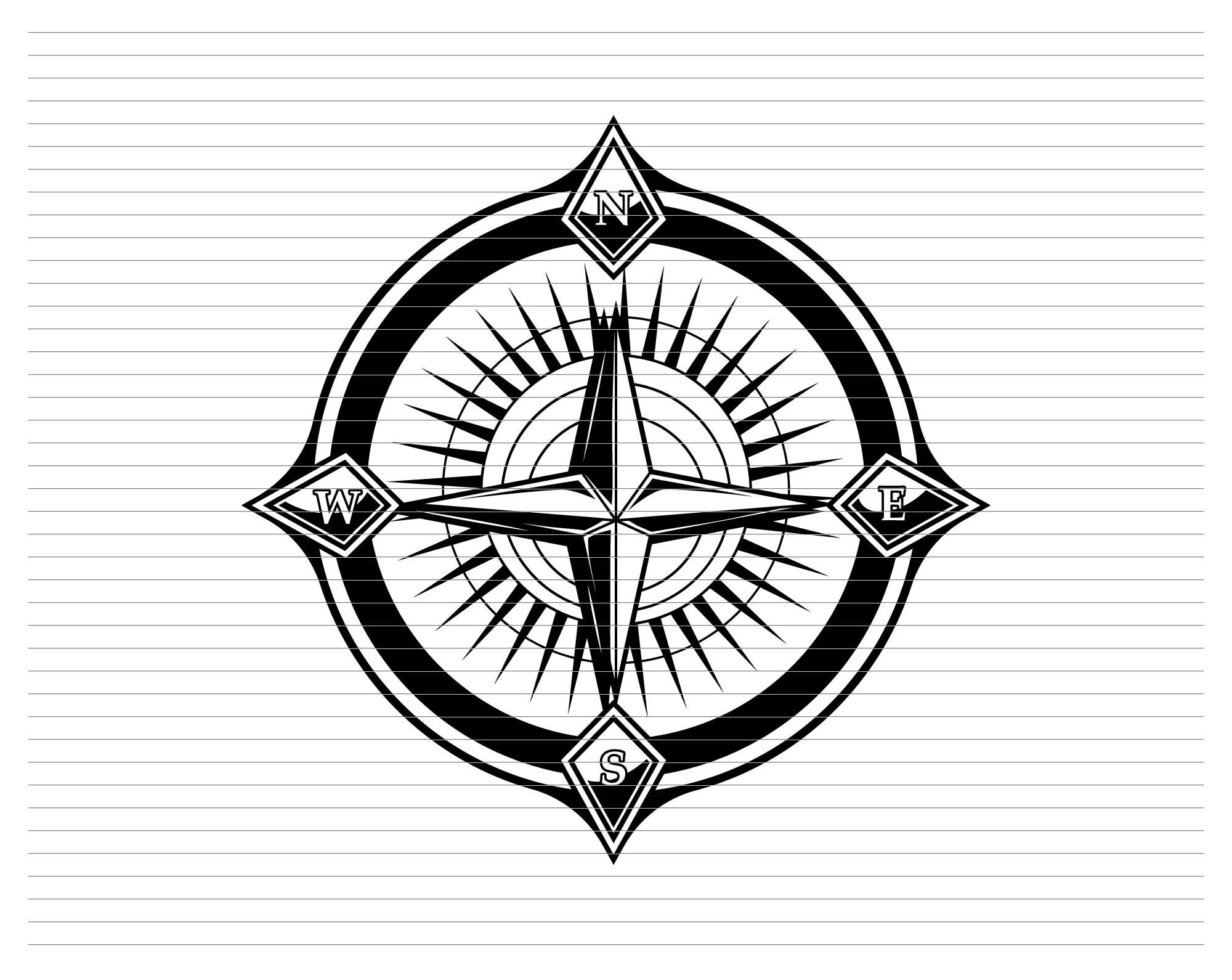 COMPASS SVG Nautical Compass Travel Compass Compass Sea - Etsy