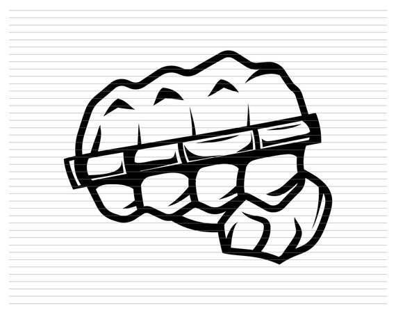 Punching Hand Clip Art