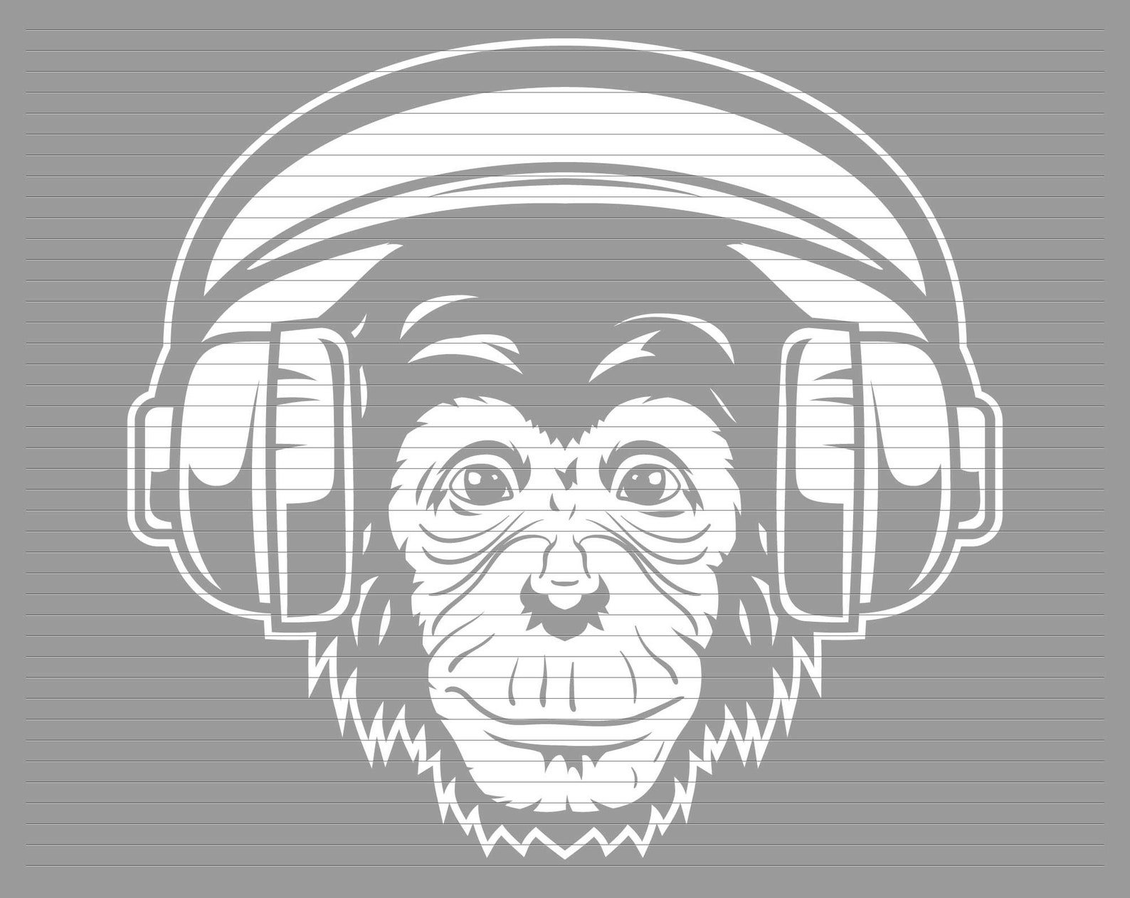 MONKEY FACE SVG Monkey Cut File Monkey Animal Banana Svg - Etsy