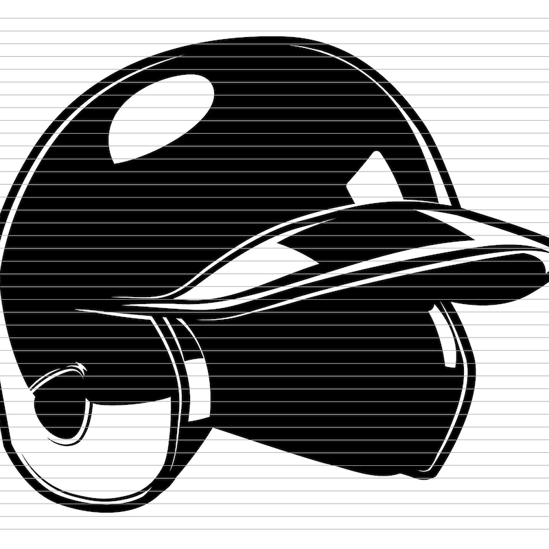 Baseball Helmet - Etsy