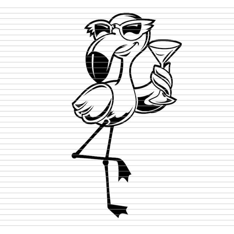 Animal Holding a Drink - Etsy