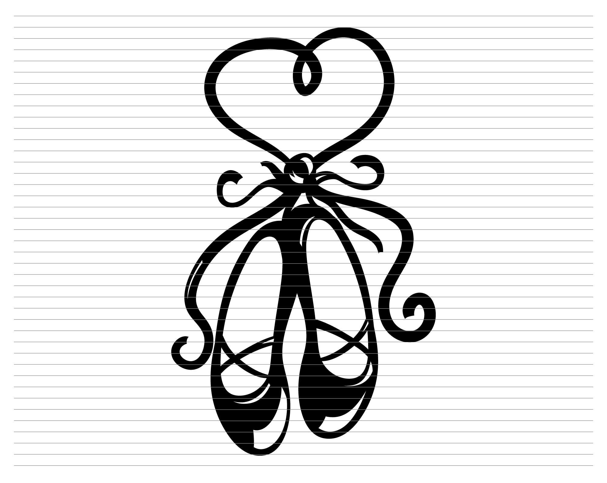 BALLET SVG Ballet Shoes Ballerina Ballet Dancer Classic Modern Dance ...